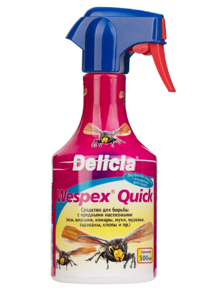 Спрей Delicia Wespex Quick от ос, шершней, мух и других насекомых ...