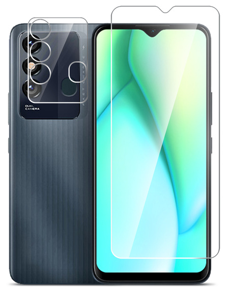 Защитное стекло на ITEL Vision 3 Plus (Ител Вижн 3+) гибридное - пленка ...