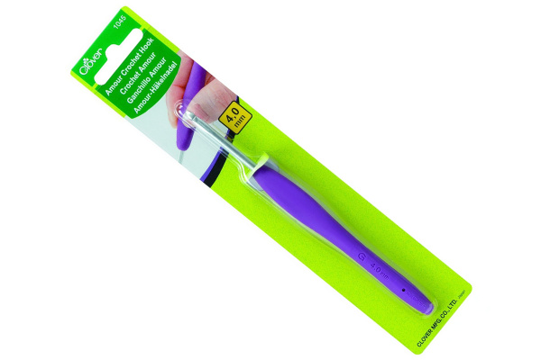 Крючок для вязания Amour Clover 4,00 мм, (1045) - купить с доставкой по ...