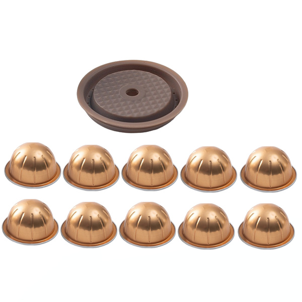 (i Cafilas)(NVCOC),Многоразовая капсула для кофе за Nespresso Vertuo ...