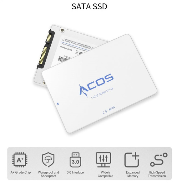 256 ГБ Внутренний SSD-диск ACOS SSD 256Gb White (AS-256) - купить по ...