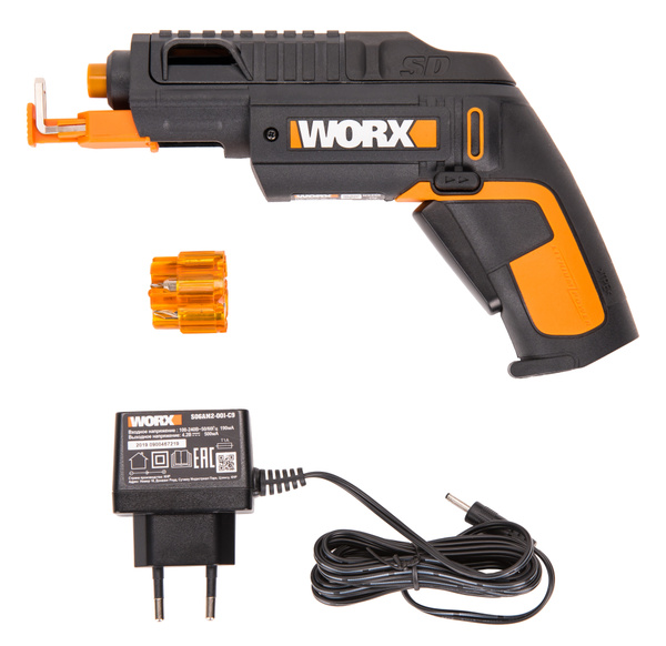 Аккумуляторная отвертка Worx Slide Driver WX255, 3Нм, встроенная ...