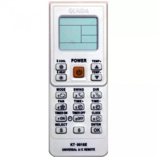 Пульт управления для кондиционера универсальный KT-9018E - купить с доставкой по выгодным ценам ...