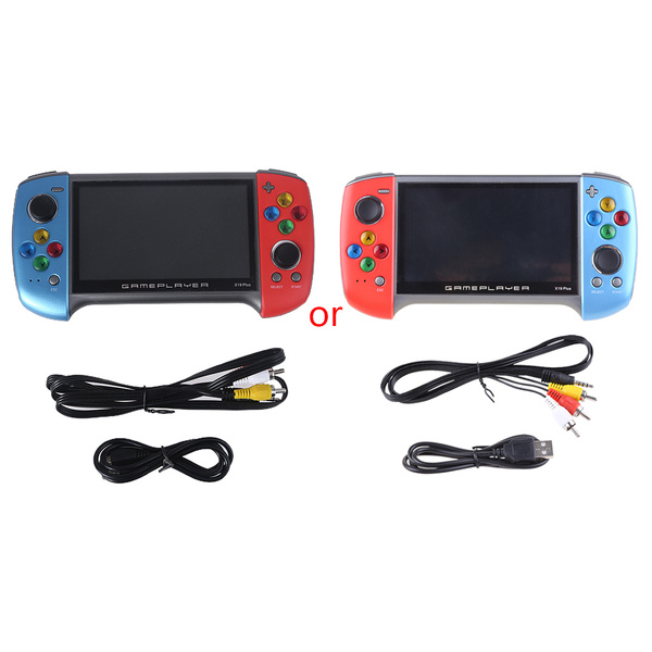 2020 New X19 Plus Handheld Game Console 5,1 -дюймовый большой экран ...