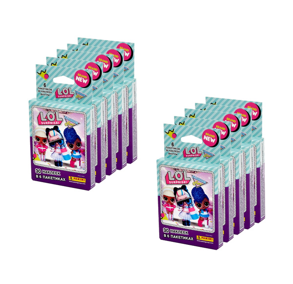 Panini / 10 блистеров наклеек Panini L.O.L. Surprise! Fashion Fun ...