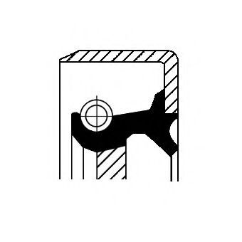 Сальник коробки передач Corteco 19034104B - CORTECO арт. 19034104B ...