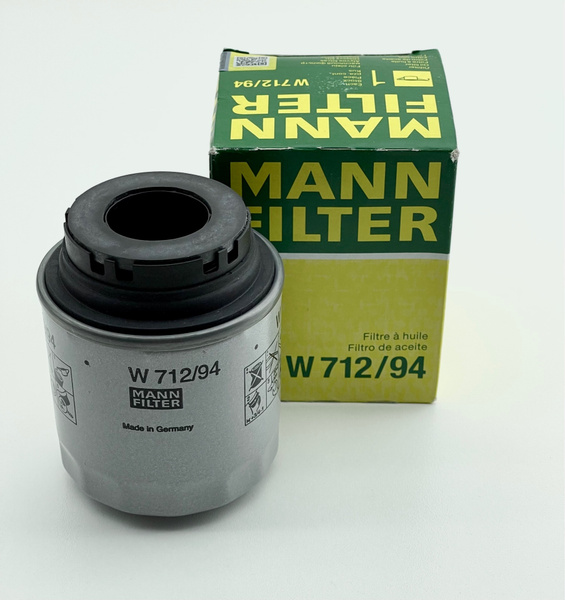 Фильтр масляный MANN FILTER W712/94 - купить по выгодным ценам в ...