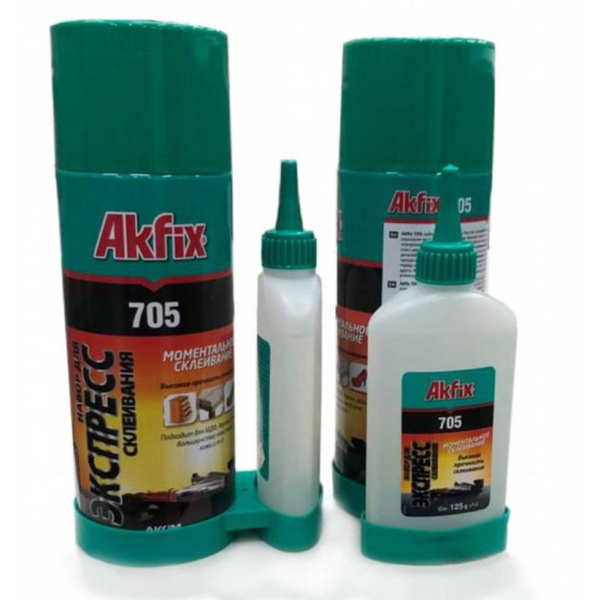 Akfix Клей строительный Акфикс 705 50 мл 0,25 кг, 1 шт. - купить с ...