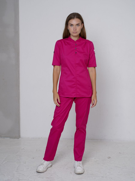 Блуза медицинская Доктор Чехов 5131 Hot Pink 42 купить на OZON по ...