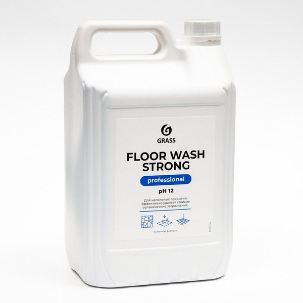 Щелочное средство для мытья пола Floor Wash Strong 5,6 кг - купить с ...