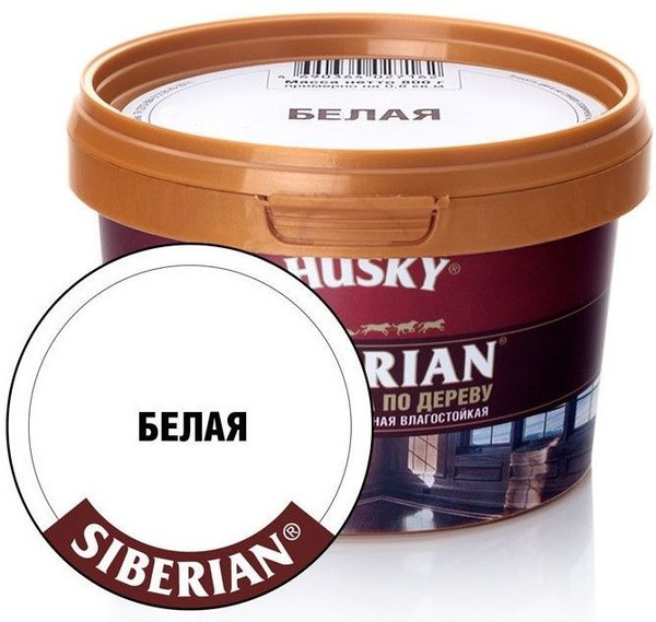 Шпатлевка акриловая финишная влагостойкая по дереву Husky, 400 гр ...