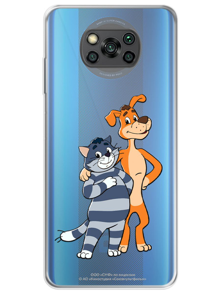 Силиконовый чехол Mcover для Poco X3 NFC/Poco X3 Pro, Союзмультфильм ...