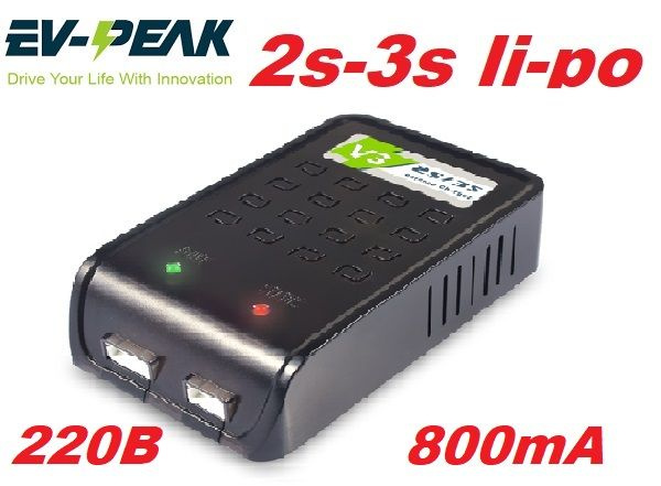 Характеристики EV-Peak Зарядное устройство для аккумуляторных батареек балансирное зарядное ...