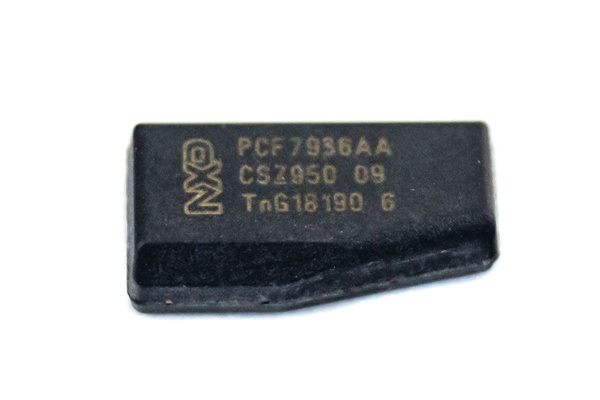 Чип-ключ иммобилайзера (транспондер) рабочий с синей меткой для Лада ...