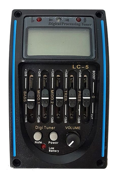 BaggZ LC-5 Звукосниматель с 5-ти полосным эквалайзером с тюнером купить на OZON по низкой цене ...