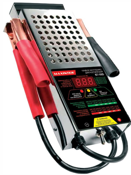 Нагрузочно-диагностическая вилка Maxinter BT-100D - купить с доставкой по выгодным ценам в ...