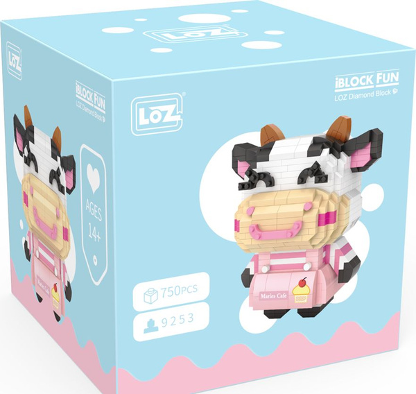 Конструктор Loz Корова в розовом, 750 деталей, 168872 - купить с ...