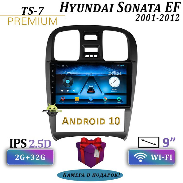 Штатная магнитола TS-7 Hyundai Sonata EF / Хендай соната ЕФ/Хундай/2 ...