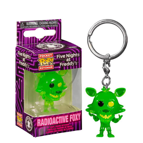 Брелок Radioactive Foxy Keychain из игры Five Nights at Freddy s AR ...