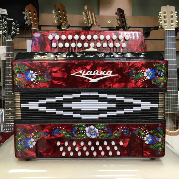 S5XL-A-RED Гармонь "Чайка-314" с регистром, бордовая купить на OZON по низкой цене (755703162)