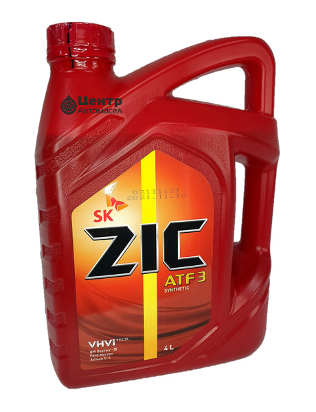 ZIC ATF 3, трансмиссионное, 4л. - купить по выгодной цене в интернет ...