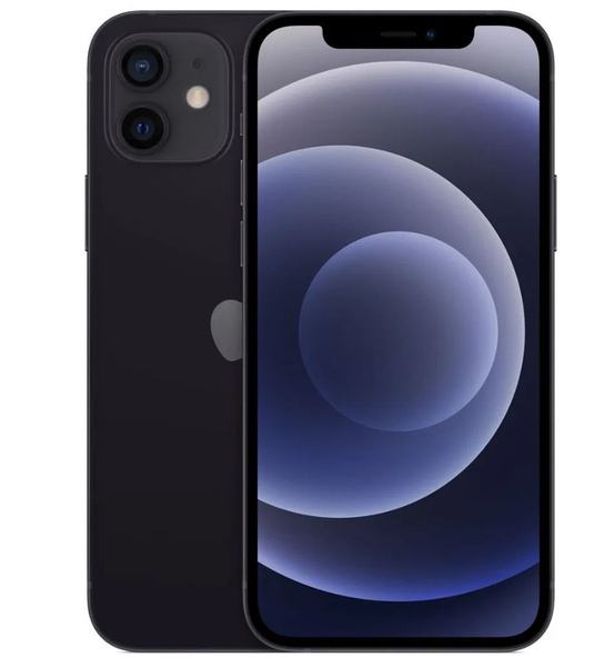 Смартфон Apple iPhone 12_A12128ГБчерный - купить по выгодной цене в ...