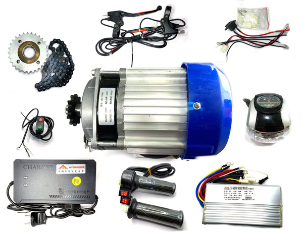 Электромотор для мопеда скутера 500w 36v комплект полный самоката ...