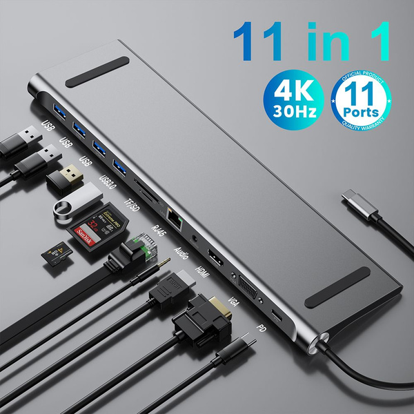 Usb разветвитель 11 в 1 Type C Usb Hub док станция Usb 3 0 хаб 3 0 Usb