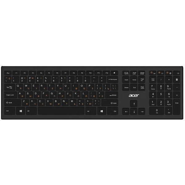 Мембранная клавиатура Acer OKR010 чёрный (ZL.KBDEE.003) купить по ...
