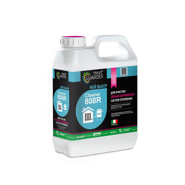 Реагент длHeatGUARDEX Cleaner 808 Rя очистки сильно загрязненных систем ...