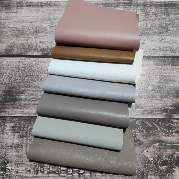 Кожа натуральная тонкая, отрезы 7шт - купить с доставкой по выгодным ...