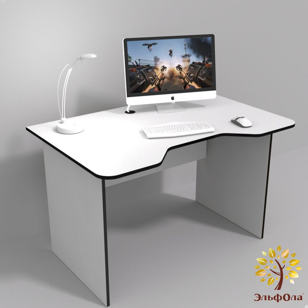 Игровой компьютерный стол ЭльфОла Геймерский компьютерный стол_СТГ-ББ ...