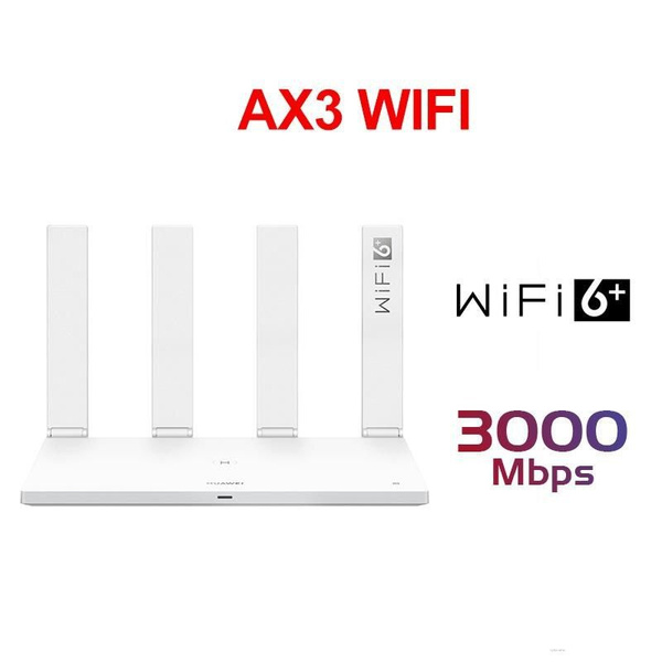 Роутер HUAWEI AX3 Quad core (WS7200), белый, 2.4 ГГц, 5 ГГц купить по ...