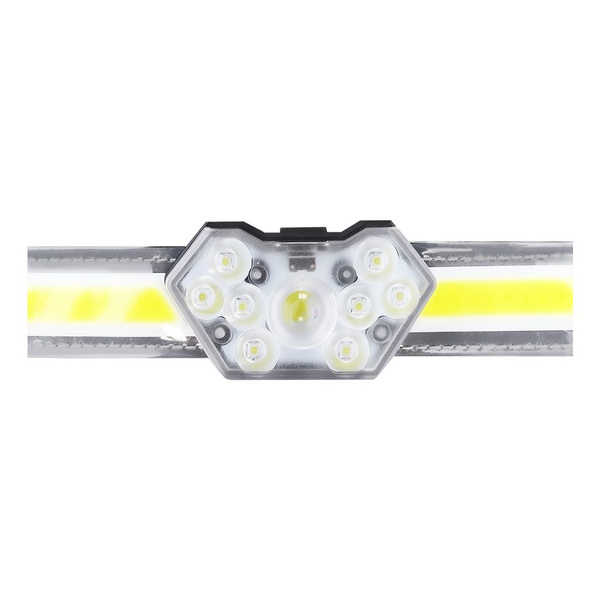 Фонарь SmartBuy аккумуляторный налобный 8 Вт LED + 5Вт COB+Stop light ...