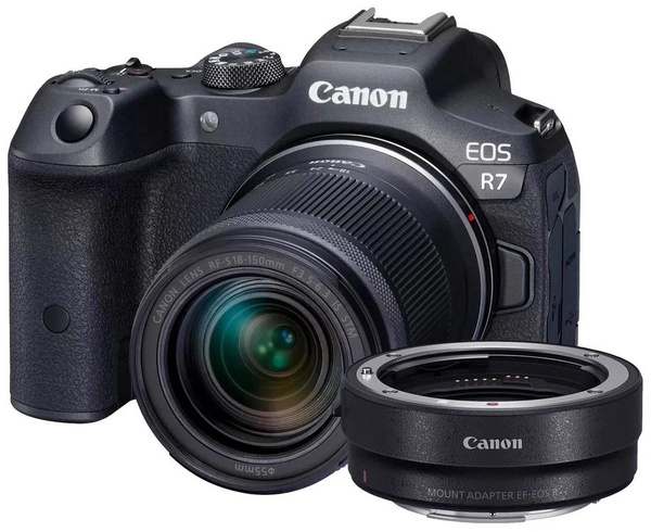 Беззеркальный фотоаппарат Canon EOS R7 Kit - купить по низкой цене в ...