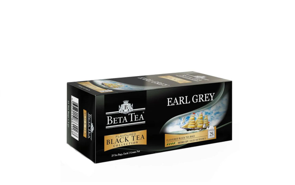 Beta Tea Черный чай в пакетиках Бергамот,25 пак. - купить с доставкой по выгодным ценам в ...