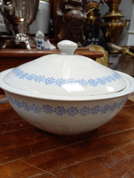 Винтажная советская супница из фарфора. СССР купить по низким ценам в ...