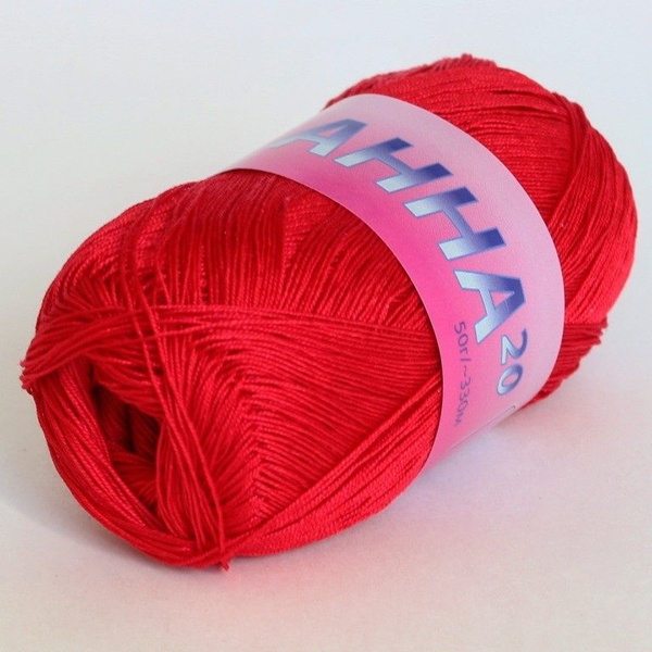 Пряжа Seam Anna 20 (Сеам Анна 20) 10*50 гр, 330 м (100% мерсериз ...