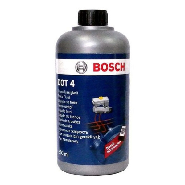 Жидкость тормозная Bosch DOT-4 DOT 4 - купить по доступной цене в интернет-магазине OZON (872720400)