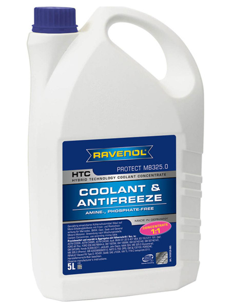 Антифриз концентрат синий RAVENOL HTC Hybrid Techn.Coolant Concent ...