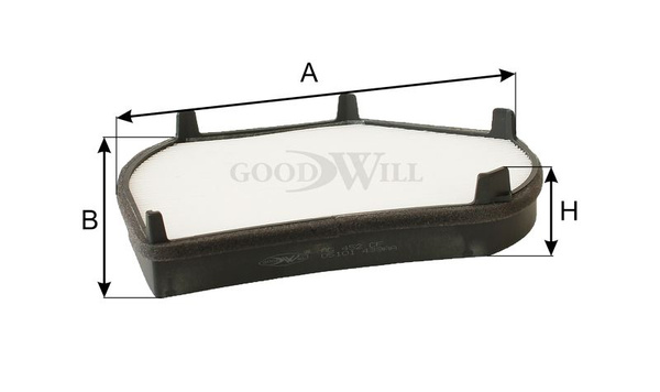 Фильтр салонный Goodwill AG452CF;AG 452 CF - купить по выгодным ценам в ...