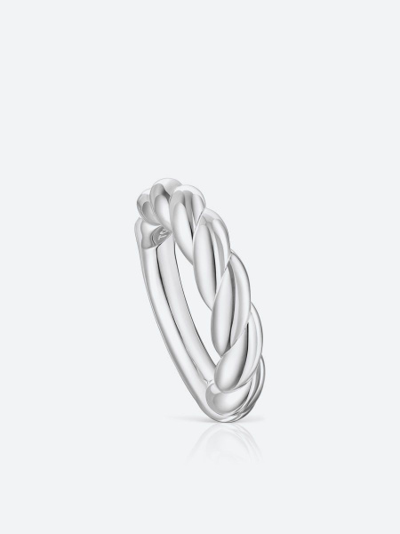 Tous Кольцо Twisted из серебра - купить с доставкой по выгодным ценам в интернет-магазине OZON ...