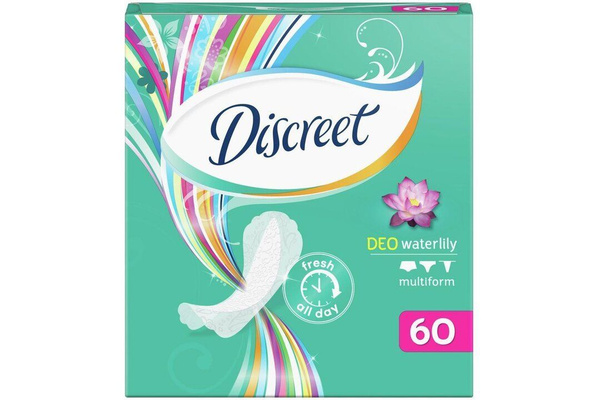 Discreet Дискрит Прокладки на каждый день Deo Waterlily Multiform №60 ...