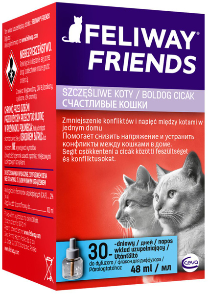 CEVA Feliway Friends феромон для коррекции поведения кошек, запасной ...