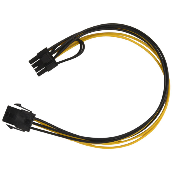 Кабель питания адаптера Pcie с 6 контактным разъемом Pcie на 8