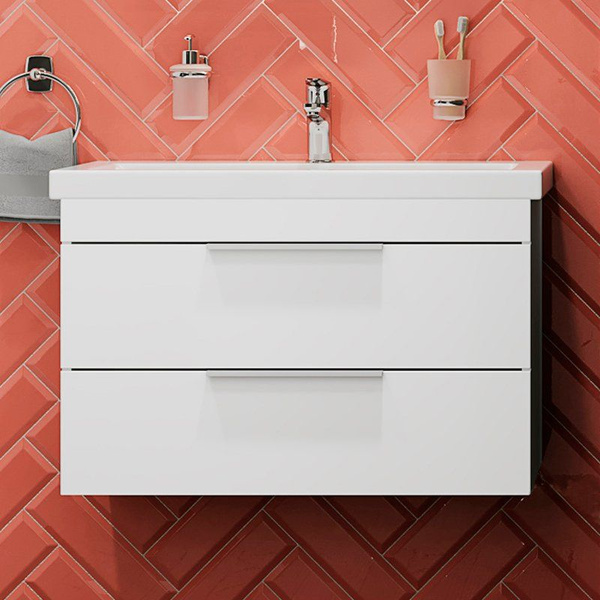 Тумба с раковиной STWORKI Копенгаген 80 белая купить на OZON по низкой цене (1178862329)