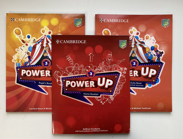 Power Up 3, Pupil's Book, Activity Book, Home Booklet + CD ( учебник ...