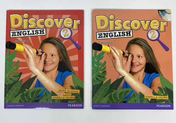 Discover English 2, Student's Book, Workbook + CD ( учебник, раб ...