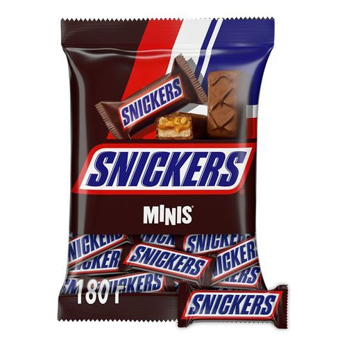 Шоколадный батончик Snickers Minis 180 г - купить с доставкой по ...