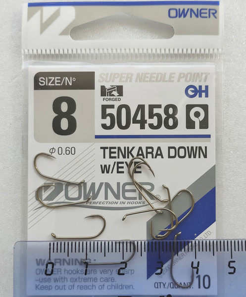Крючки для летней рыбалки OWNER №8 (10шт.) Крючки рыболовные карповые ...
